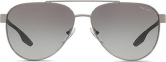 Prada Linea Rossa Sonnenbrille - Schwarz