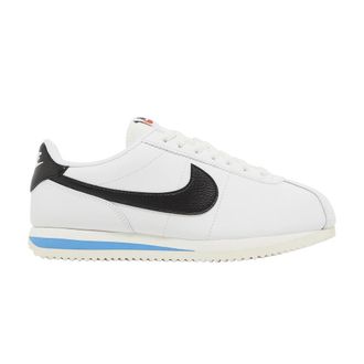 Nike Homme, Chaussures, Blanc, Taille: 36 1/2 EU Baskets Blanc Noir Lumière Photo Bleue