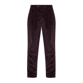 Eleventy Corduroy Hose - - Trousers - Herren - Rot - W31