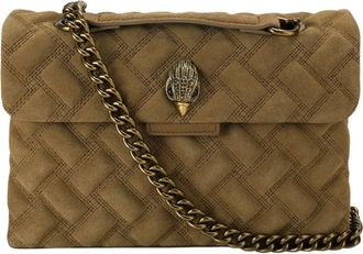 Kurt Geiger Sac bandouli&egrave;re Kensington - Femme - Sacs - Brun - Taille: ONE Size