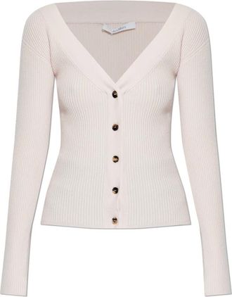 Max Mara Femme, Pulls, Beige, Taille: 40 FR Gioiosa Cardigan