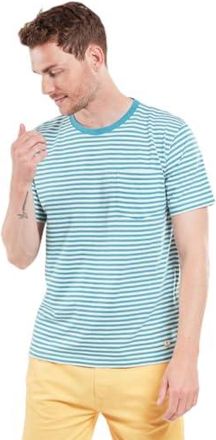 Armor Lux T-Shirt ray&eacute; en Coton et Lin Heritage