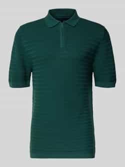 Mc Neal Regular Fit Poloshirt mit kurzem Rei&szlig;verschluss