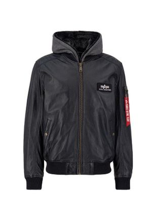 Alpha Industries Lederjacke MA-1 D-Tec Leather Bomber Jacket