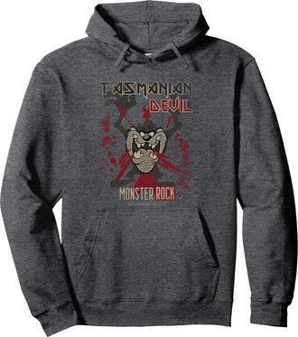 Looney Tunes Looney Tunes Tasmanian Devil Monster Rock Pullover Hoodie