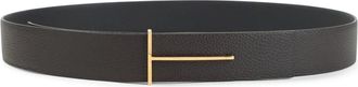 Tom Ford Homme, Accessoires, Brun, Taille: 105 CM Calf Leather Belt