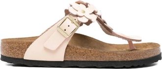 Birkenstock Femme, Chaussures, Rose, Taille: 40 EU Gizeh Flowers Regular Fit