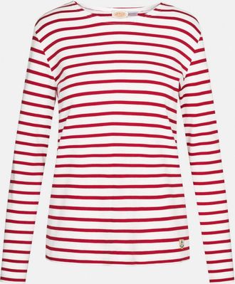 Armor Lux Lesconil wei&szlig;-rot Damen Streifenshirt