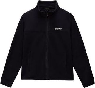 Napapijri Pull polaire droit &agrave; col montant en coton m&eacute;lang&eacute;