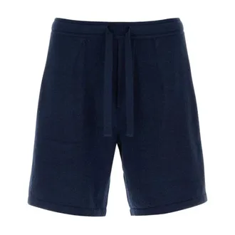 Dolce & Gabbana Smooth Knit Shorts - - Shorts - Herren - Blau - L