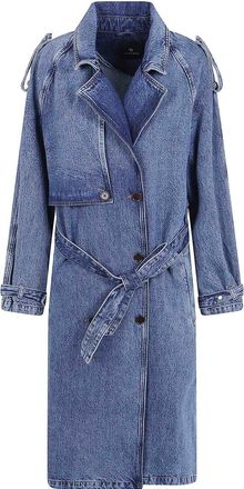Anine Bing Trench-Coat - Bleu