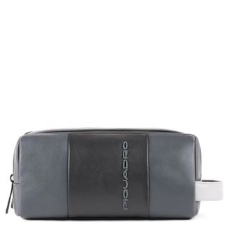 Piquadro Beauty basico in pelle - - Bags - Herren - Grau - ONE SIZE