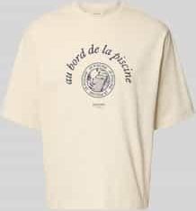 Selected Relaxed Fit T-Shirt aus reiner Baumwolle Modell BOXYNORMAN GRAPHIC