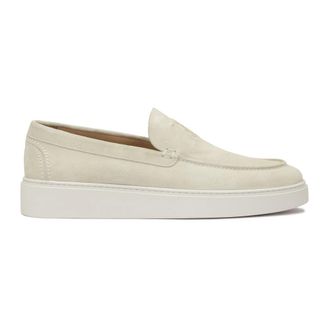 Kazar Beige Wildleder Slip-On Sneakers - - Shoes - Herren - Beige - 42 EU