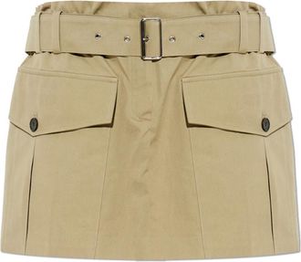 Iro Iro, Femme, Jupes, Vert, Taille: 36 FR Short Skirts