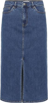 Part Two Femme, Jupes, Bleu, Taille: 44 FR Jupe Dillin