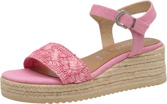 Tamaris Sandalette Damen Keilabsatz rosa,EU 38