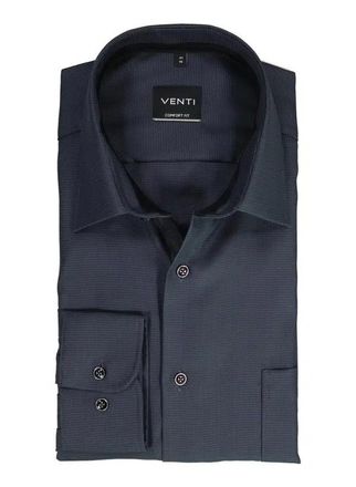 Venti Herren Hemd schwarz
