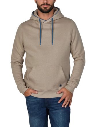 Riverso Hoodie Herren Regular Fit RIVSandro Kapuzenpullover Pullover Beige XXL, Gr&ouml;&szlig;e:XXL, Farbe:String Beige