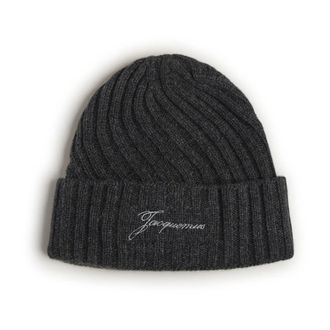 Jacquemus Le Bonnet Tourni - - Accessories - Herren - Grau - ONE SIZE