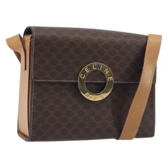Celine Sac bandouli&egrave;re vintage doccasion - Femme - Pre-owned - Brun - Taille: ONE Size