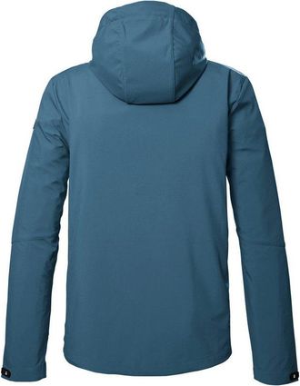 Killtec Softshelljacke KOS 259 MN SFTSHLL JCKT Wasserabweisende Softshelljacke mit verstellbarer Kapuze