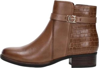 Tamaris Femme, Chaussures, Brun, Taille: 36 EU Enkellaarsjes Hak