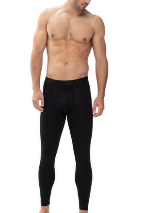 Mey Lange Unterhose MEY Casual Cotton (K), Herren, Gr. 6XL, schwarz, Feinripp, Obermaterial: 98% Baumwolle, 2% Elasthan, Unterhosen Lange Unterhose, Weich