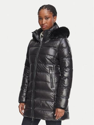 Tommy Hilfiger Daunenjacke WW0WW52913 Schwarz Slim Fit
