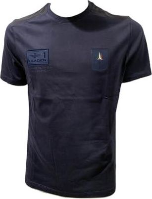 Aeronautica T-Shirt TS2419 pour homme, T-shirt, sweat à flèches tricolores, bleu, Medium