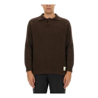 Emporio Armani Homme, Pulls, Brun, Taille: XL Pull