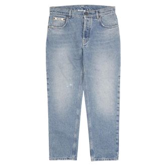 Moschino Femme, Jeans, Bleu, Taille: 40 FR Jeans droits