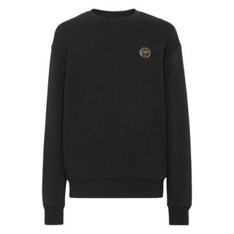 Plein Sport Homme, Sweatshirts et sweats &agrave; capuche, Noir, Taille: 3XL Statement SweaT-shirt