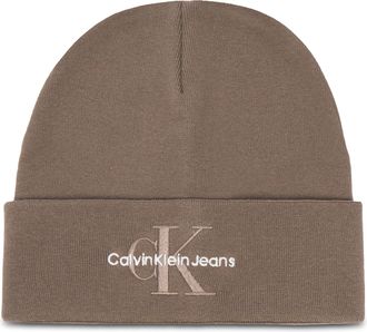 Calvin Klein Mütze Calvin Klein Mono Logo Embro K50K512460 Braun