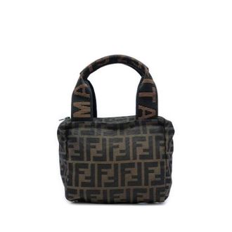 Fendi Pre-owned Canvas Mini Bag - - Pre-owned - Damen - Braun - ONE SIZE