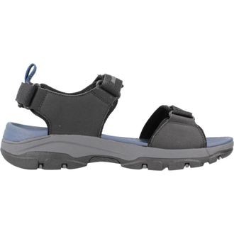 Skechers Homme, Chaussures, Gris, Taille: 46 1/2 EU Sandales Plates Tendance pour Femmes