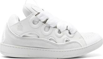 Lanvin Homme, Chaussures, Blanc, Taille: 40 EU Curb Baskets