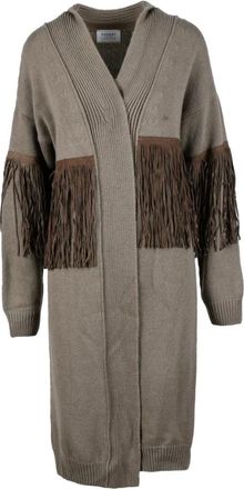 Snobby Sheep Femme, Pulls, Brun, Taille: 42 FR Cardigan