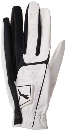 Puma Golf Herren Flexlite Golfhandschuh (Bright White-Puma Black, X-Large, Linke Hand)