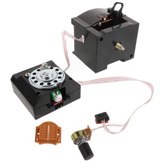 NUOBESTY WOONEKY Kuckucksuhr Quarzuhrwerk Ersatz Uhrwerk mit Hakenlosem Montage Design f&uuml;r Einfache Reparatur und Pr&auml;zisen Kuckucksruf zur Vollen Stunde