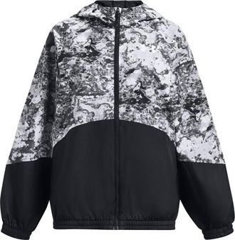 Under Armour M&auml;dchen Langarm Woven FZ Jacket
