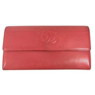 Chanel Pre-owned Long wallet (bi-fold) - - Pre-owned - Damen - Rot - ONE SIZE