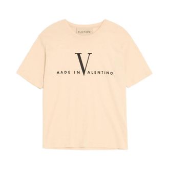 Valentino Garavani T-Shirts - - Tops - Herren - Beige - L