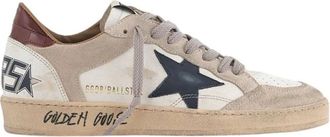 Golden Goose Homme, Chaussures, Beige, Taille: 44 EU Ball Star Baskets
