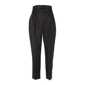 Elisabetta Franchi Femme, Pantalons, Noir, Taille: 38 FR Pantalone