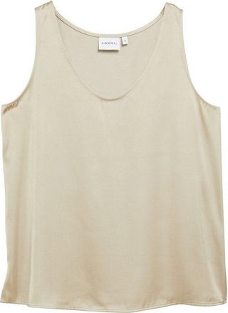 Comma Blusentop Bluse Satin-Top aus Viskosemix