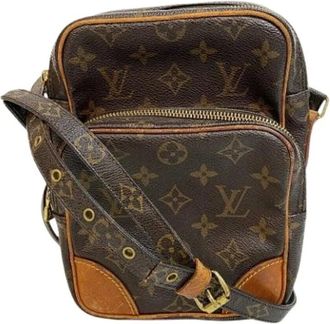Louis Vuitton unisex, Pre-owned, Brun, Taille: ONE Size Sac bandouli&egrave;re en cuir Pre-owned