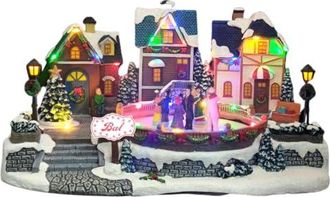 Fééric Lights & Christmas Feeric Lights & Christmas - Village de noël Bal de noël animé/Musical 23 LED + transfo