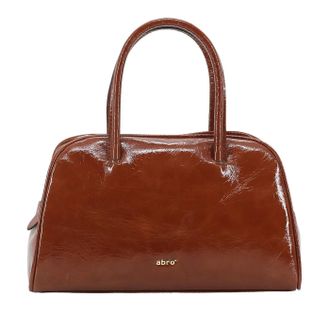 Abro Abro Crossbody Bags - Handtasche AMARA - Gr. unisize - in Cognacbraun - f&uuml;r Damen