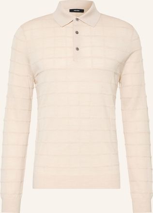 Reiss Reiss Strick-Poloshirt Pallas weiss